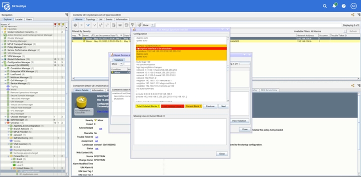 DX NetOps | Network monitoring tools | Improve NOC efficiency