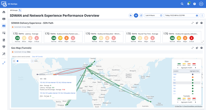 DX NetOps | Network monitoring tools | Improve NOC efficiency