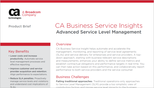 CA Service Management | IT Service Management Solutions
