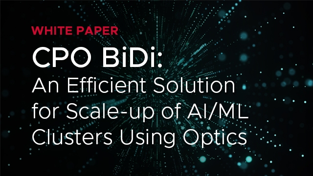 Broadcom CPO: Highest Power Efficiency and Bandwidth Density