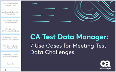 Test Data Manager