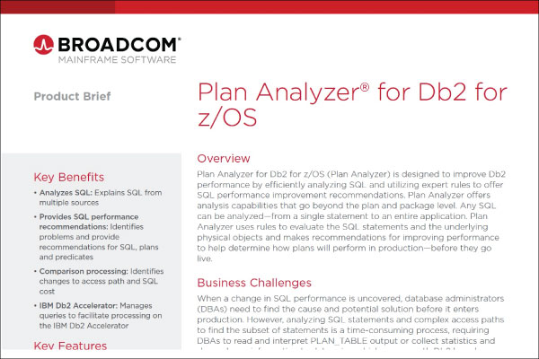 Plan Analyzer® for Db2 for z/OS